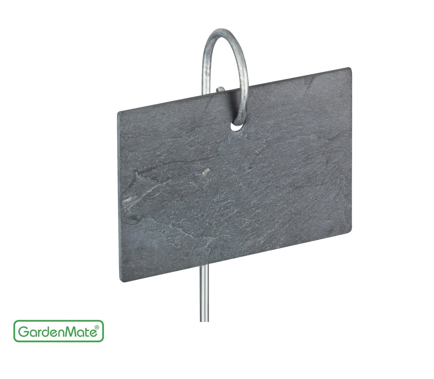 GardenMate Set of 10 Modern Style Slate Plant Labels (10x7 centimetres ...